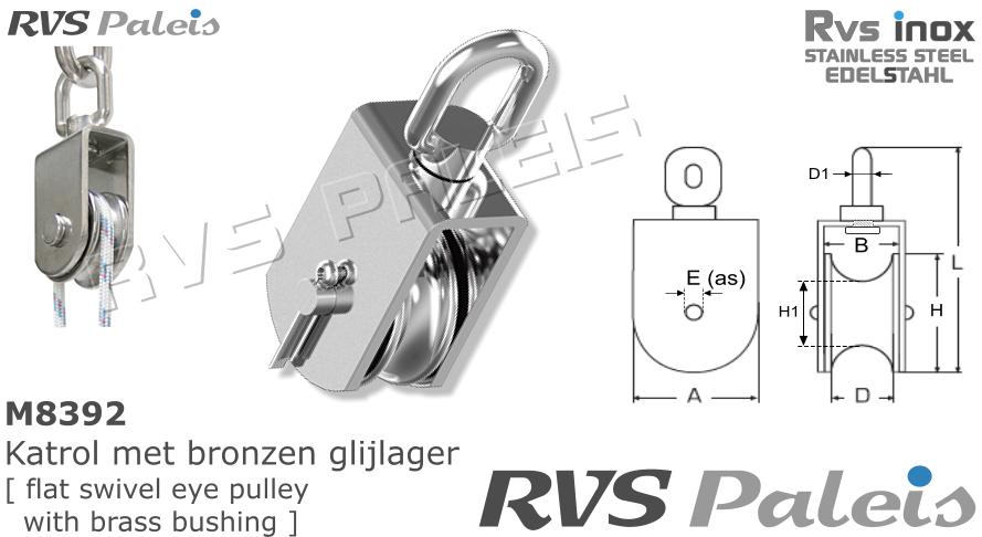 Katrol > Kabel, ketting, toebeh. | RVSPaleis.nl